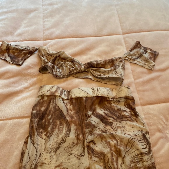 Swim | 2 Piece Pool Side Pant And Bralette | Poshmark